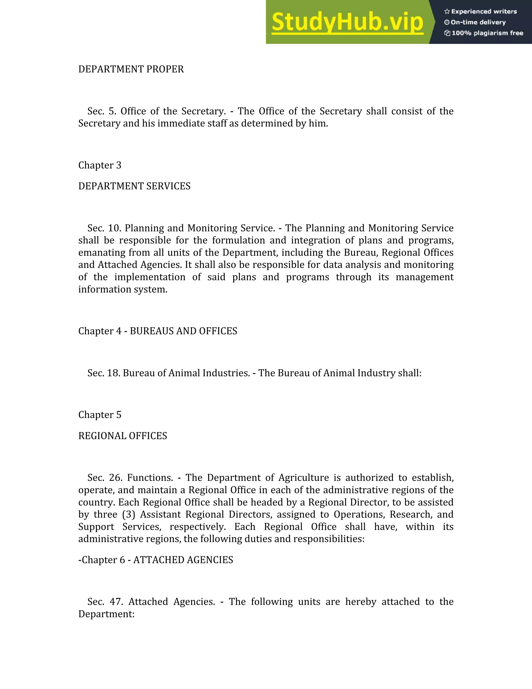 Administrative Code Of 1987 EO 292 | PDF