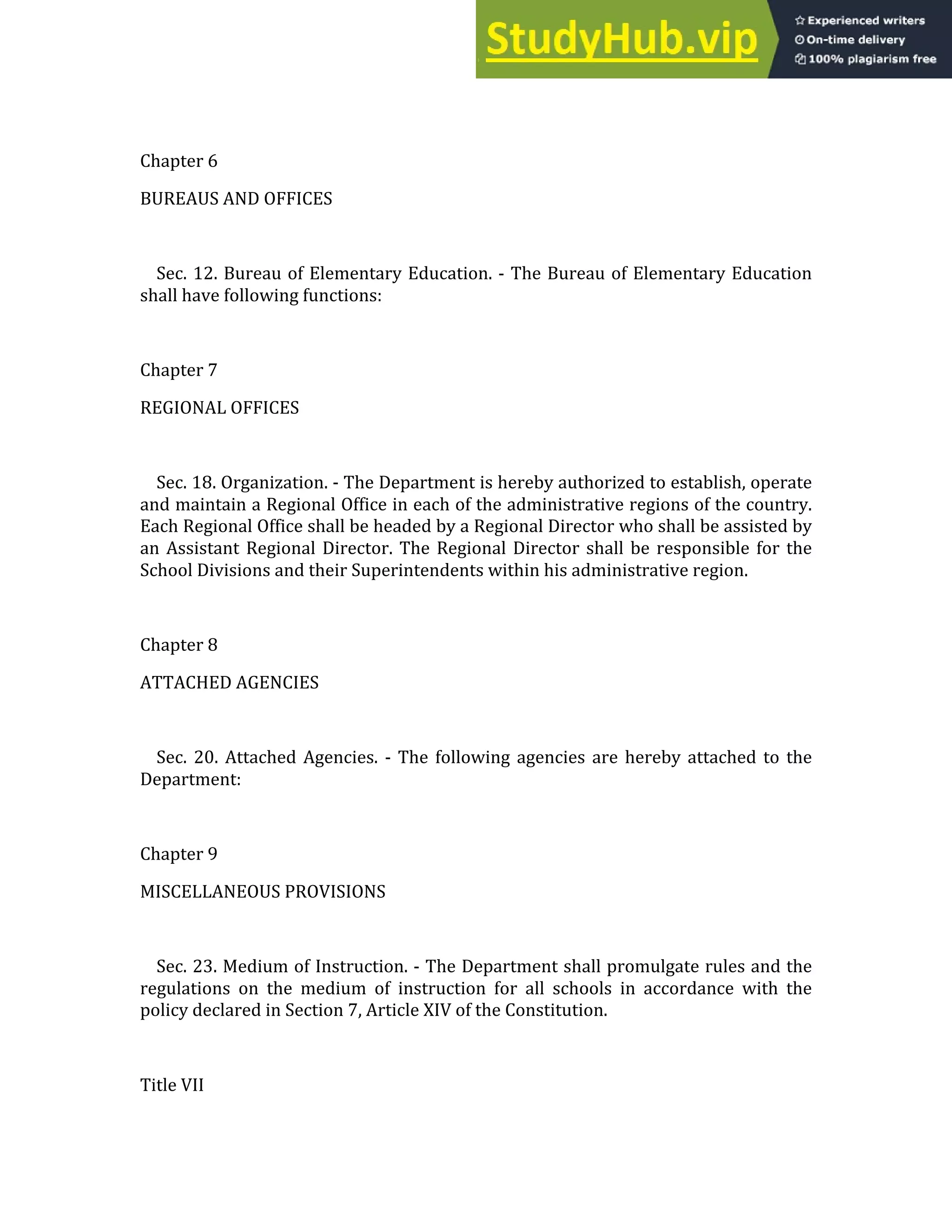 Administrative Code Of 1987 EO 292 | PDF