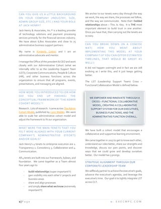 Administrative Cohort Implementation Case Study 2021 | PDF | Human Resources | Business