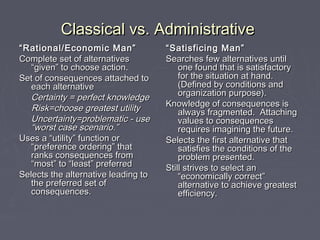 Administrative Decision Making (1) | PPT