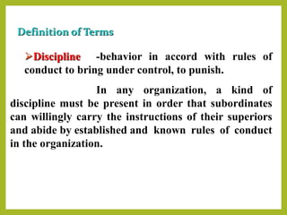 Administrative Discipline. What Teachers Should Know | PPT