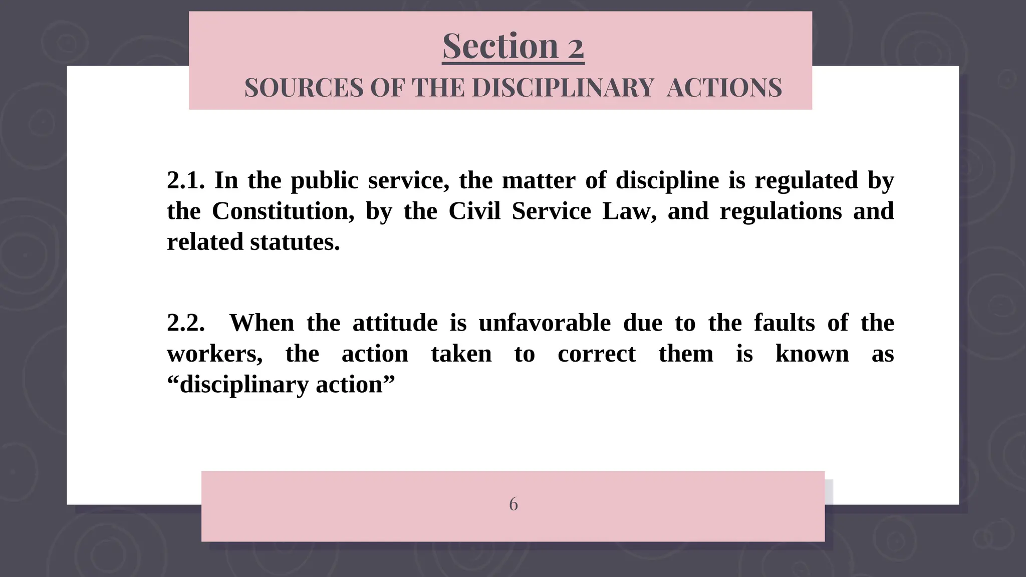 Administrative Disciplines in teachingss | PPTX