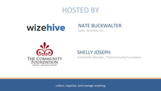Getting Started with WizeHive: Administrative Features | PPT