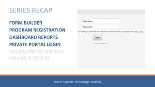 Getting Started with WizeHive: Administrative Features | PPT