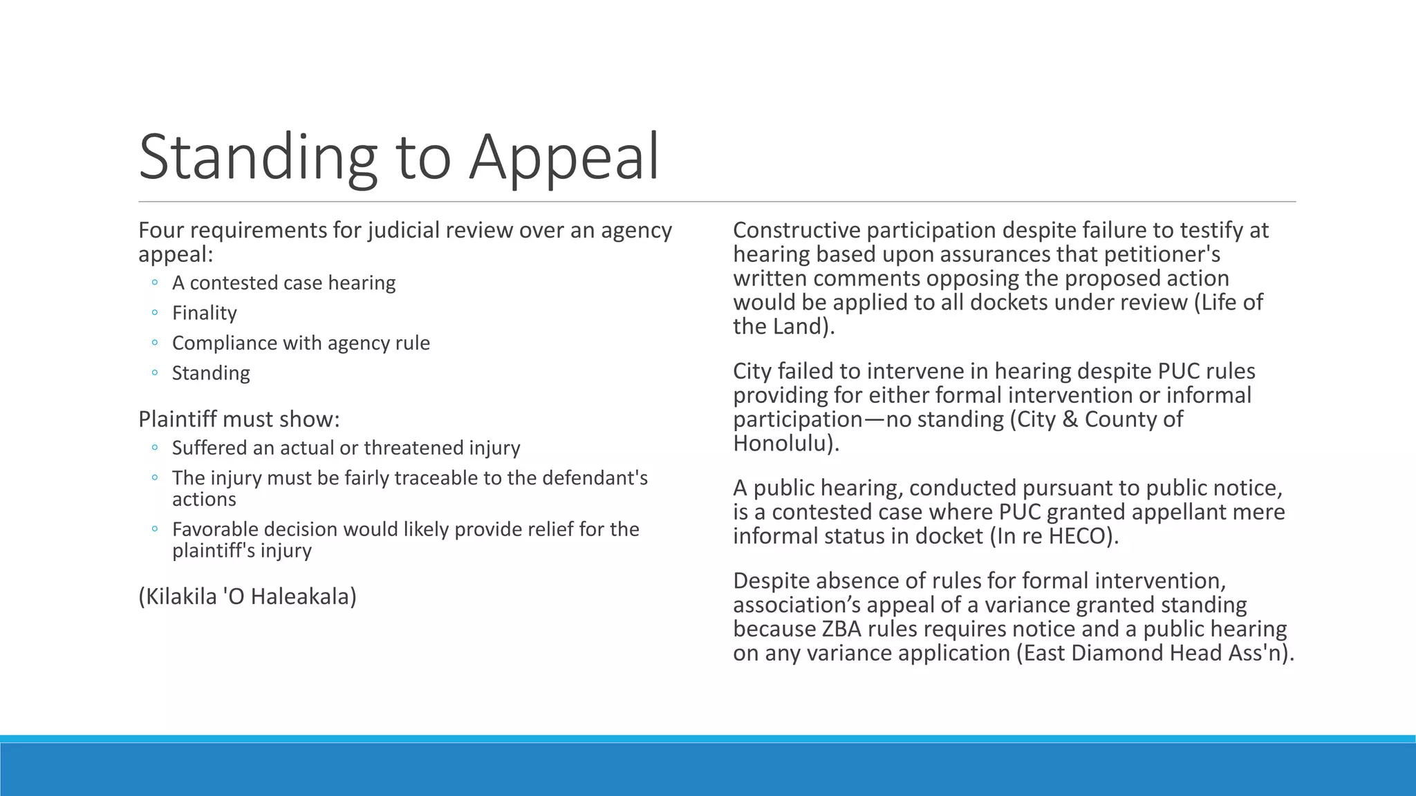 Administrative hearings 101 | PPT