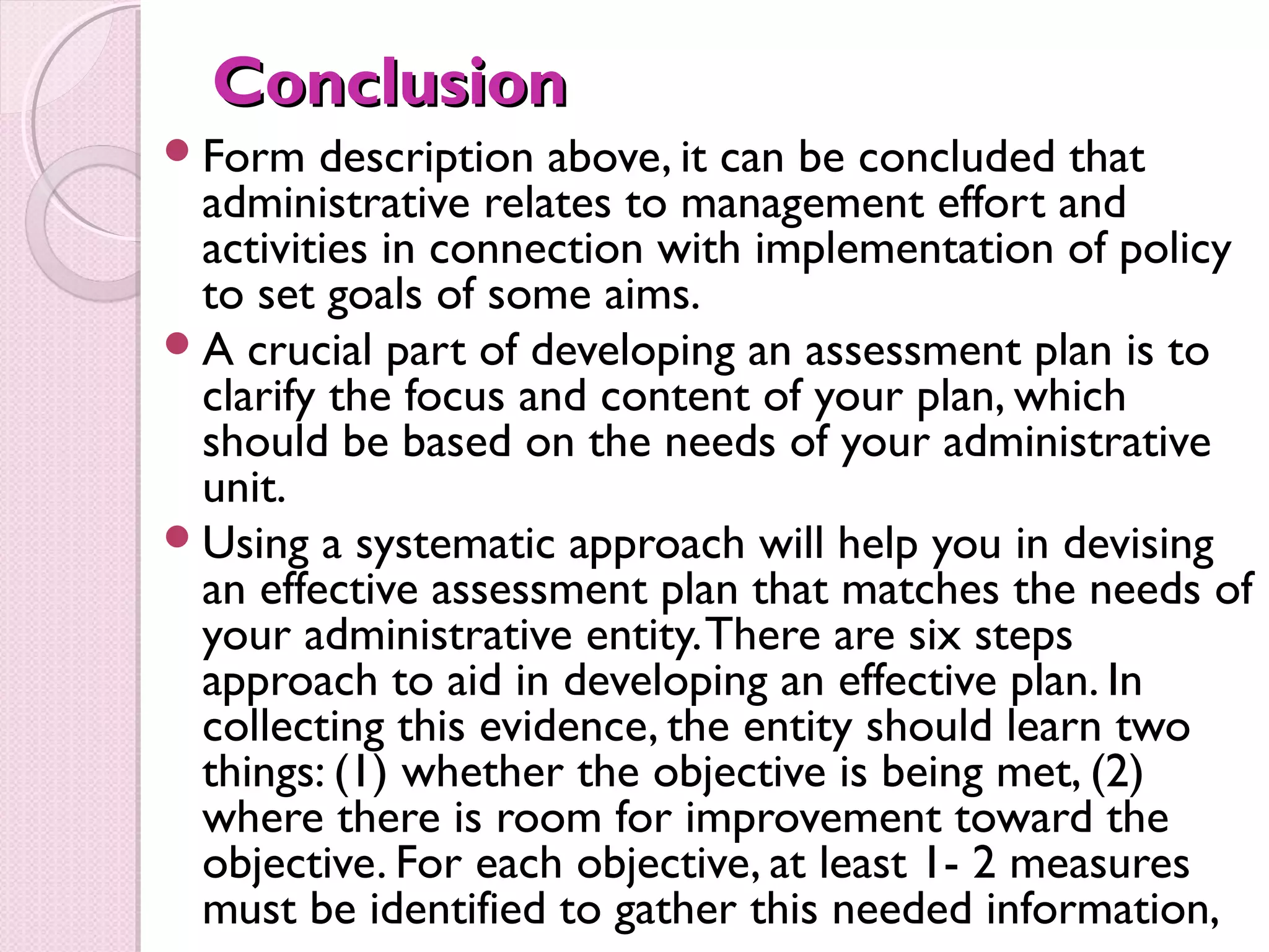 Administrative issue | PPT | Professional School | Postgraduate Education