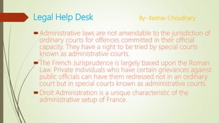 Basic of Administrative law | PPTX