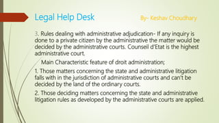 Basic of Administrative law | PPTX