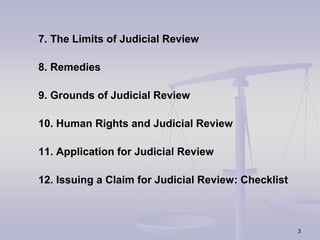 Administrative Law & Judicial Review | PPT