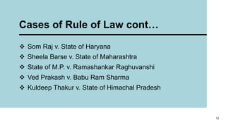 Administrative law in India Lecture 2 ppt | PPTX