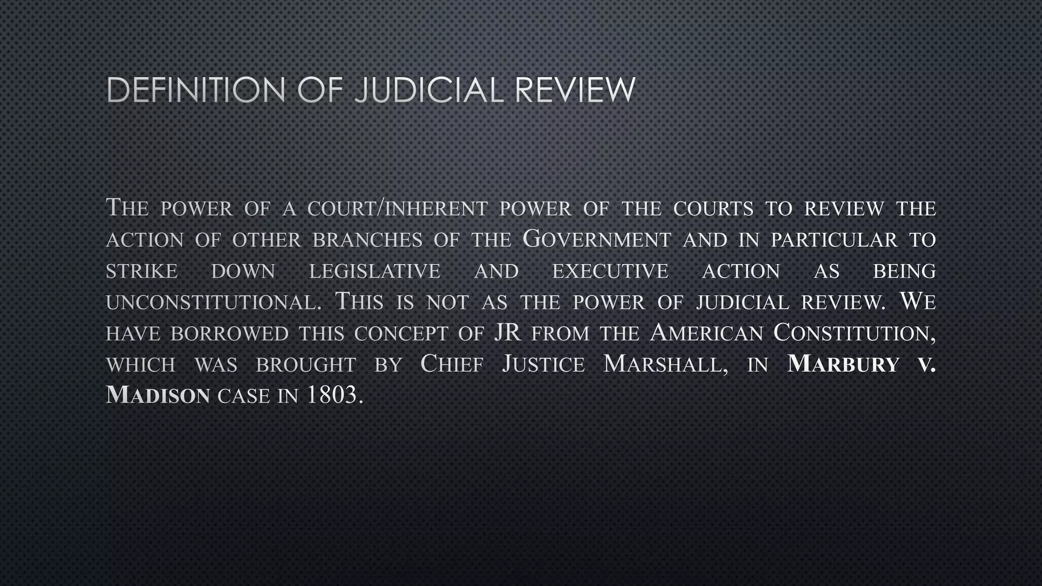 Judicial Review under the Constitution of India | PDF