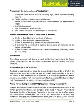 Administrative Law Notes.Pdf