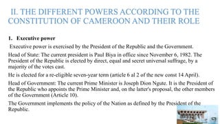 Administrative law of Cameroon | PPTX