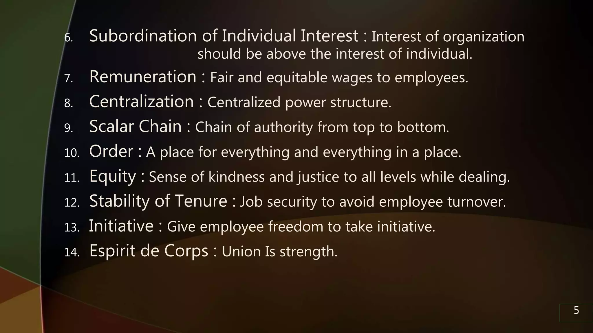 Presentation on Administrative management theory | PPTX