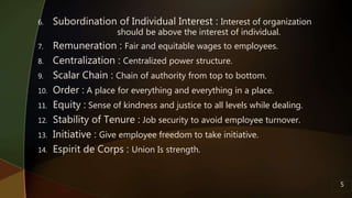 Presentation on Administrative management theory | PPTX