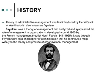 Administrative management theory and comparison of administrative vs ...