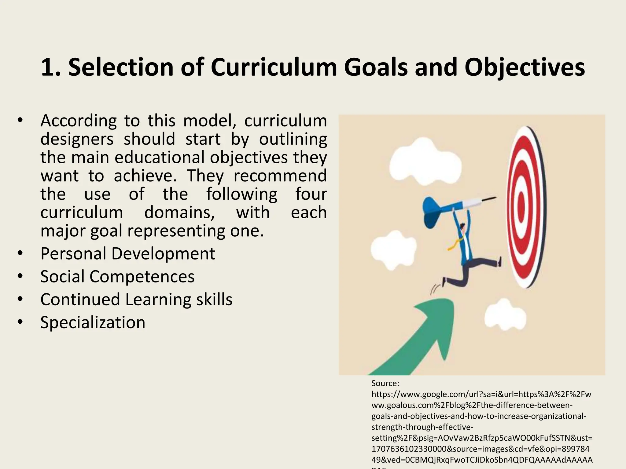 Administrative model (Saylor-Alexander-Lewis) Curriculum Development ...