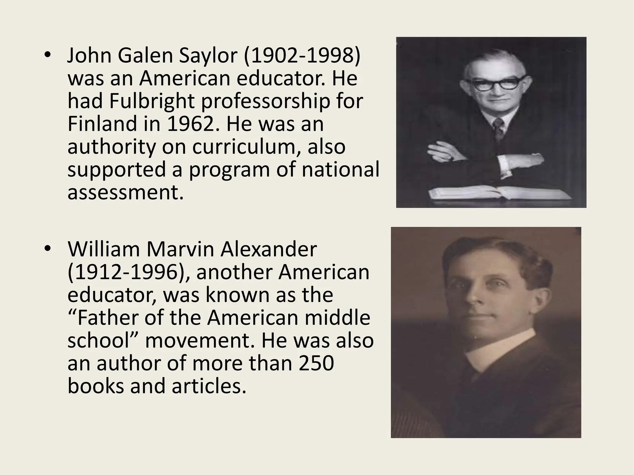 Administrative model (Saylor-Alexander-Lewis) Curriculum Development ...