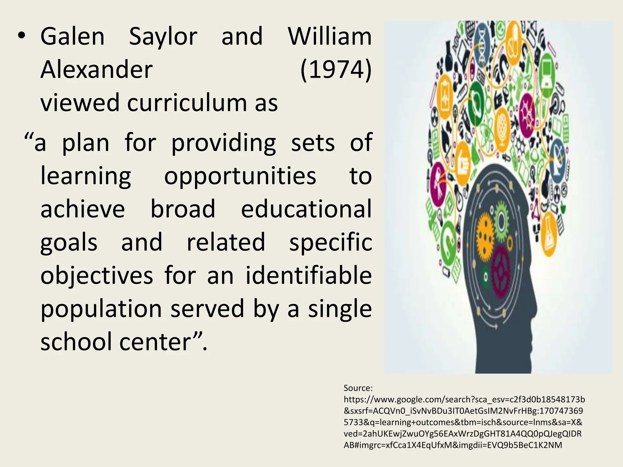 Administrative model (Saylor-Alexander-Lewis) Curriculum Development ...