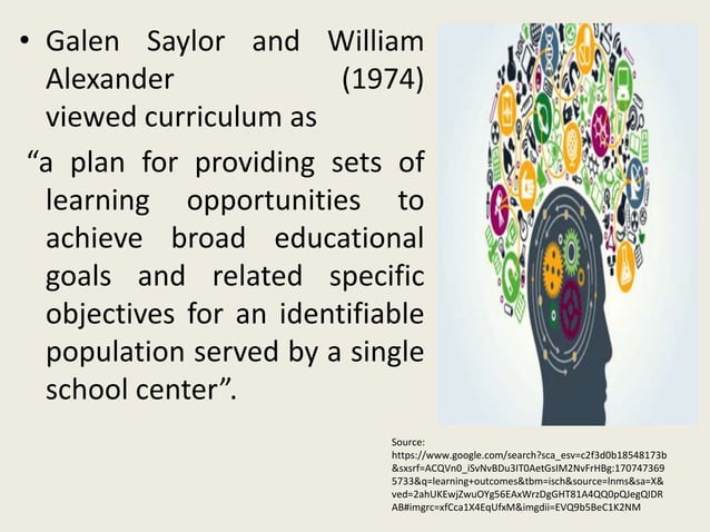 Administrative model (Saylor-Alexander-Lewis) Curriculum Development ...