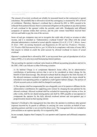 Administrative overhead in_upstream_petroleum_industry | PDF