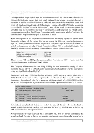Administrative overhead in_upstream_petroleum_industry | PDF
