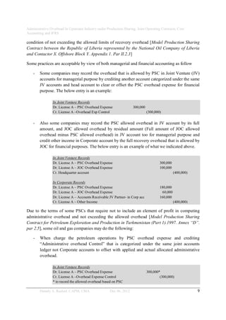 Administrative overhead in_upstream_petroleum_industry | PDF