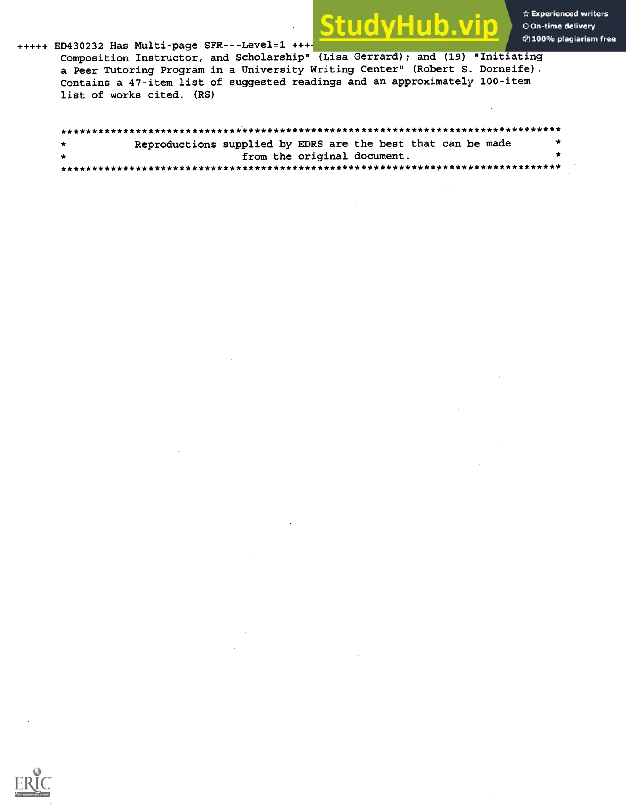 Administrative Problem-Solving For Writing Programs And Writing Centers ...