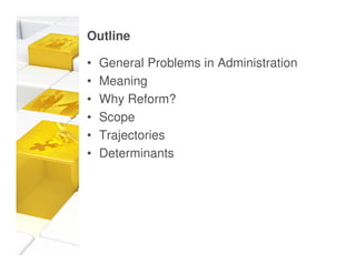 Administrative Reform | PDF