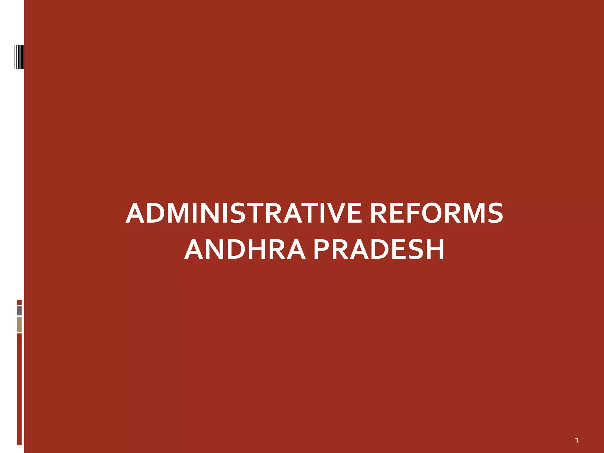 Administrative reforms | PPTX