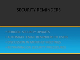 Administrative safeguards | PPT
