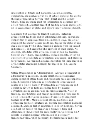 ADMINISTRATIVE SPECIALIST I (Assistant Division Chief) (Support Se.docx