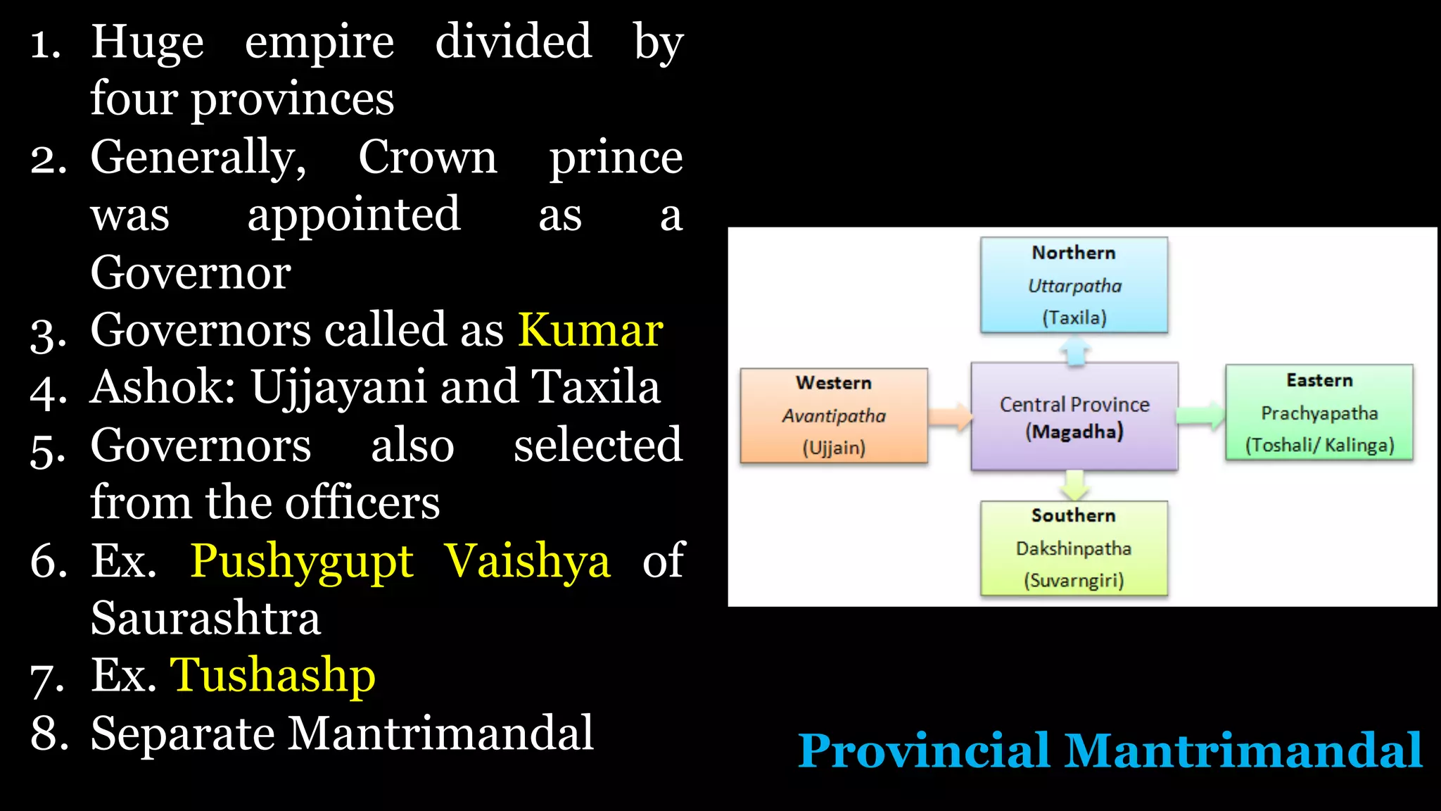 Administrative System Under the Mauryas | PDF