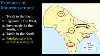 Administrative System Under the Mauryas | PDF