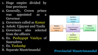 Administrative System Under the Mauryas | PDF