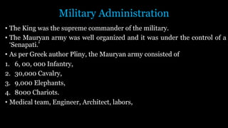 Administrative System Under the Mauryas | PDF