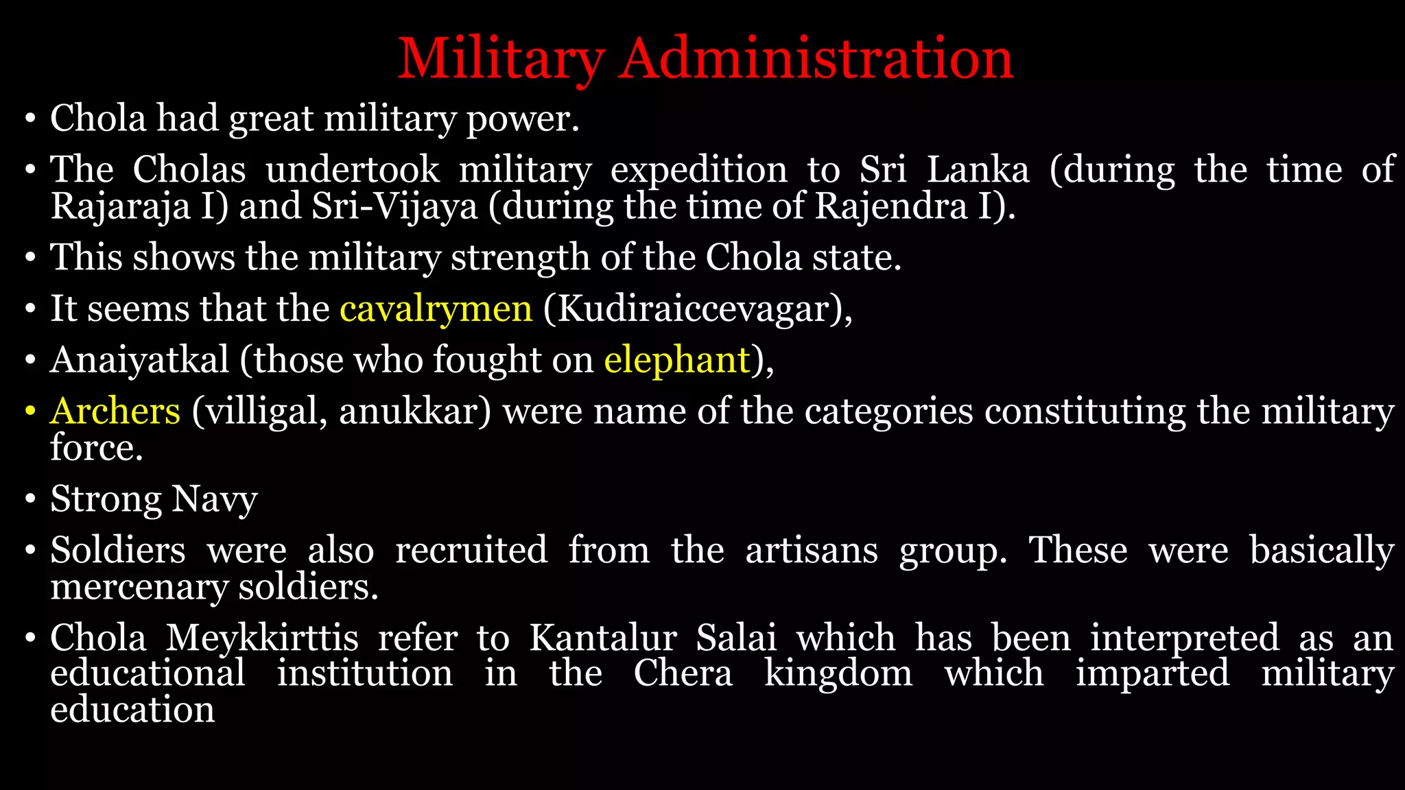 Administrative System of Cholas Dynasty | PDF