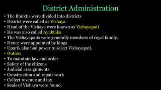Administrative System of Gupta Dynasty | PDF