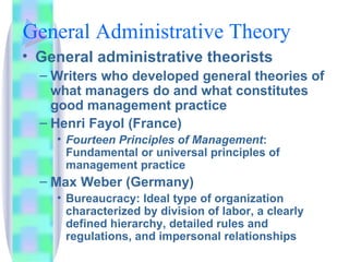Administrative theory | PPT