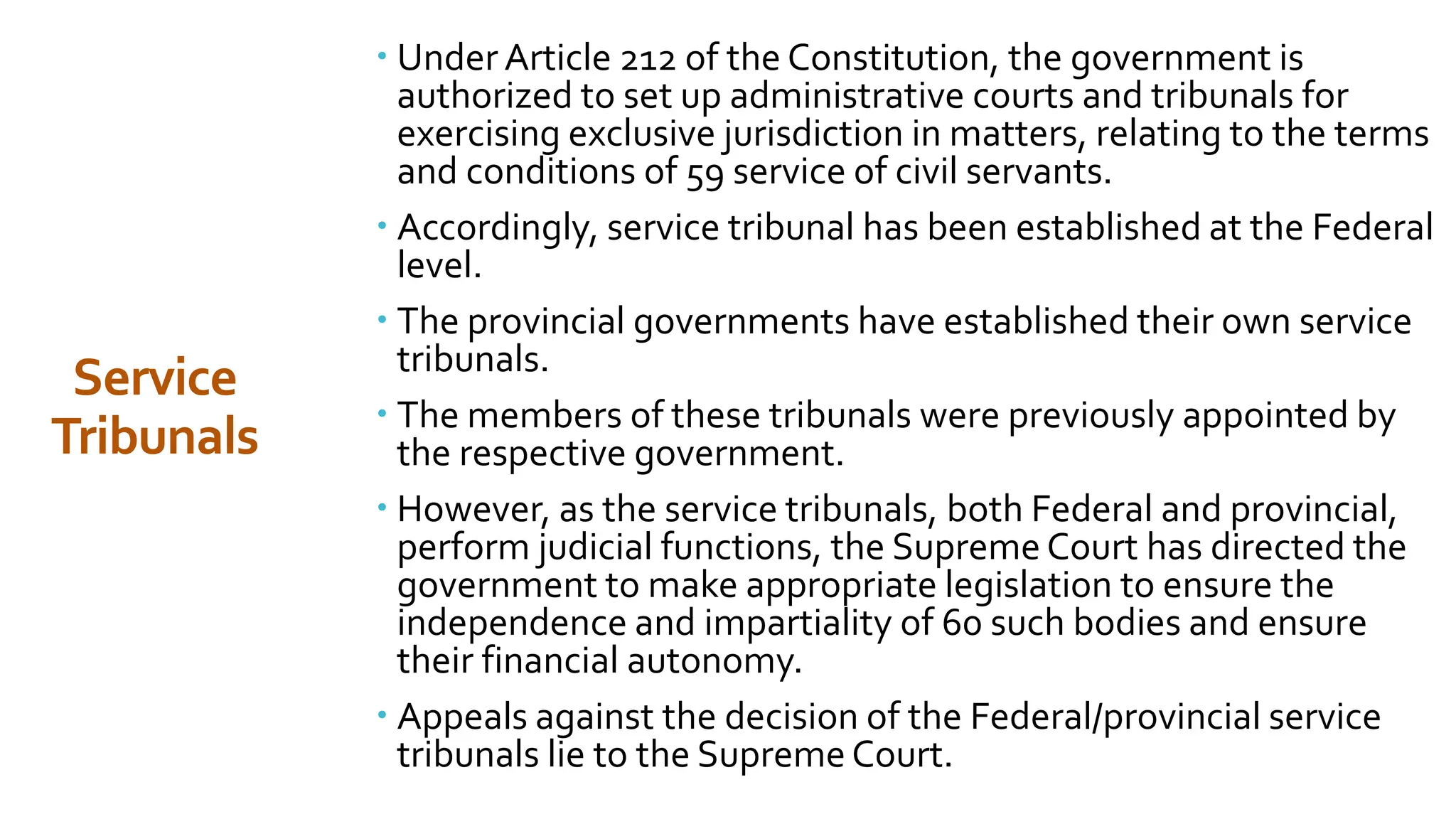 Administrative Tribunals, Administrative Law | PPTX