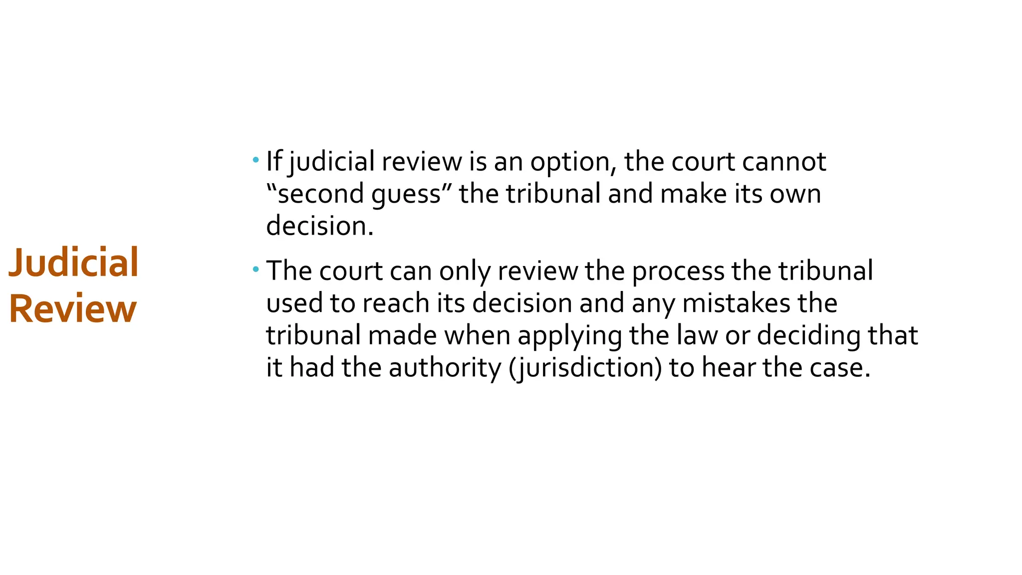 Administrative Tribunals, Administrative Law | PPTX