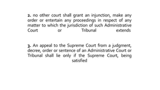 Administrative Tribunals, Administrative Law | PPTX
