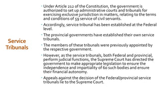 Administrative Tribunals, Administrative Law | PPTX