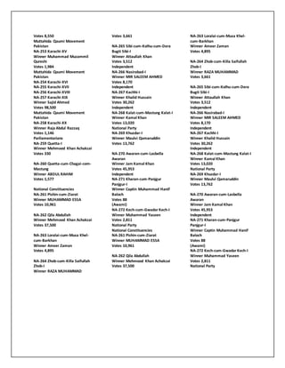 Administrative unit of pakistan | PDF