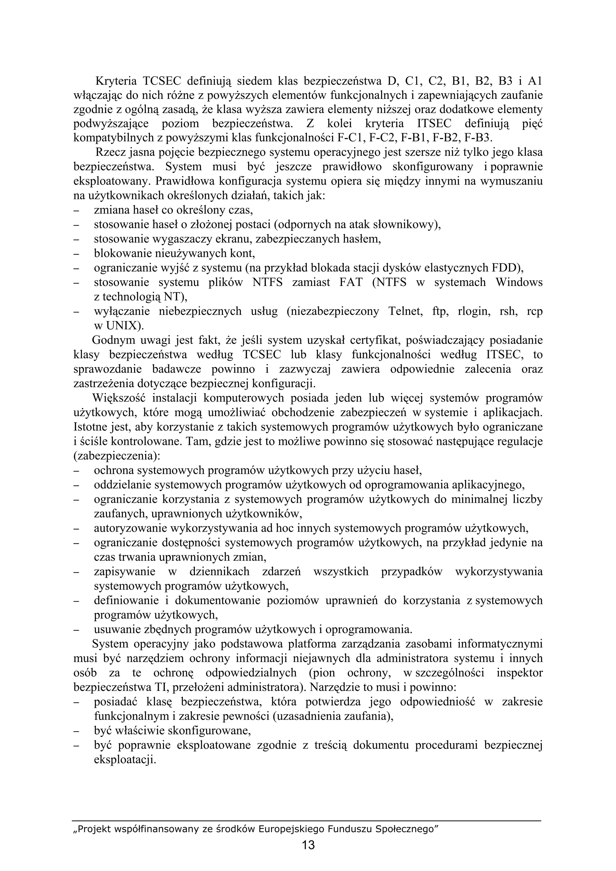 Administrowanie systemem operacyjnym windows | PDF