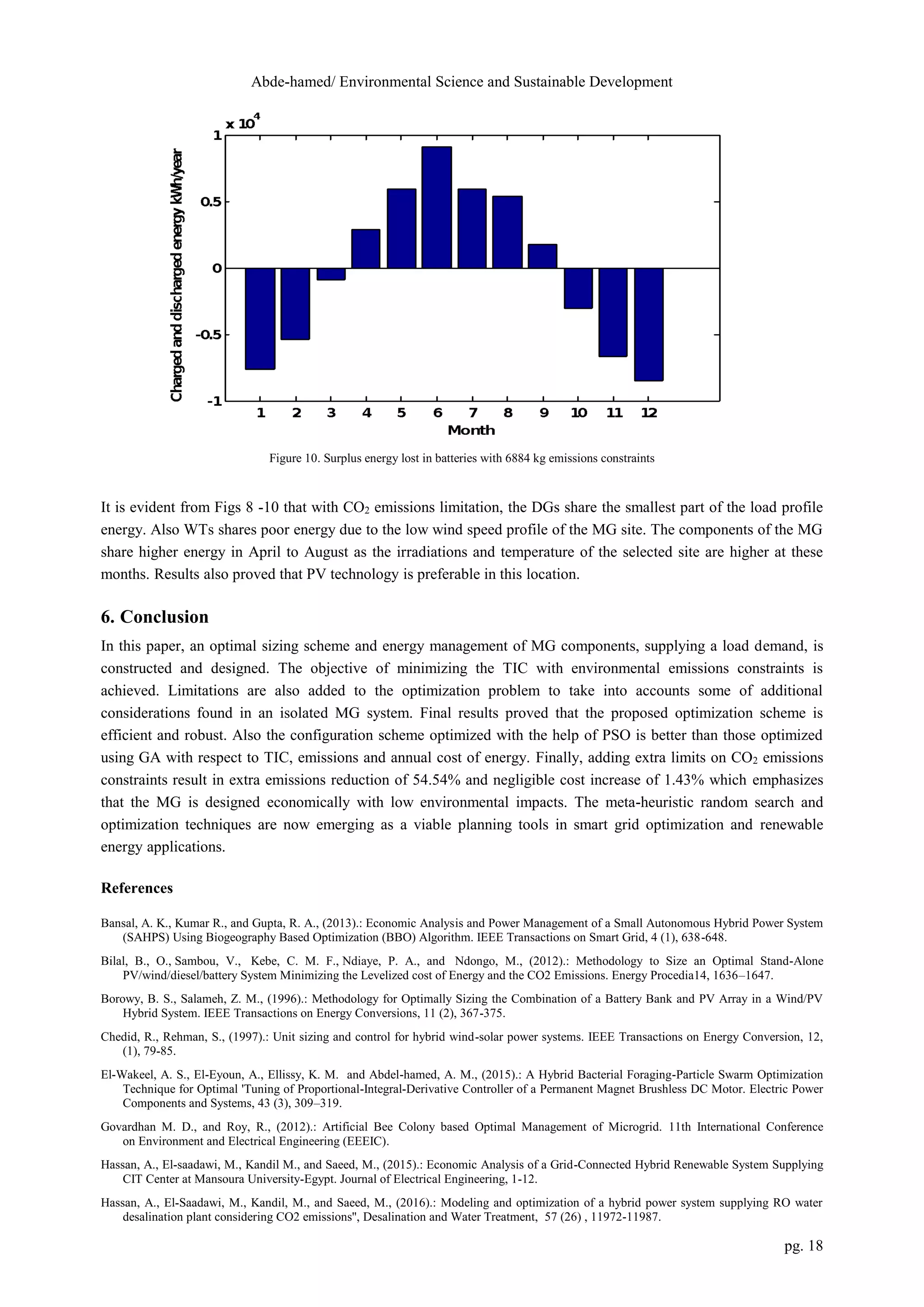 Optimal Sizing and Design of Isolated Micro-Grid systems | PDF