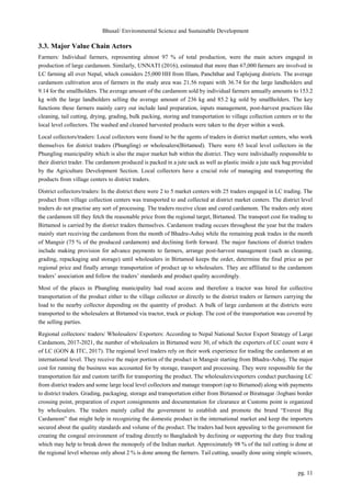 Value Chain Analysis of Large Cardamom in Taplejung District of Nepal ...