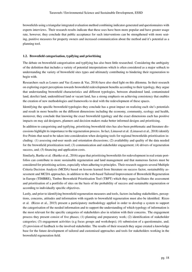 Brownfield Sites as Catalysts for Sustainable Urban Regeneration and ...