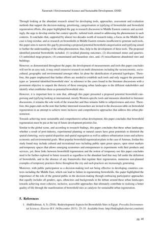 Brownfield Sites as Catalysts for Sustainable Urban Regenerationand the ...