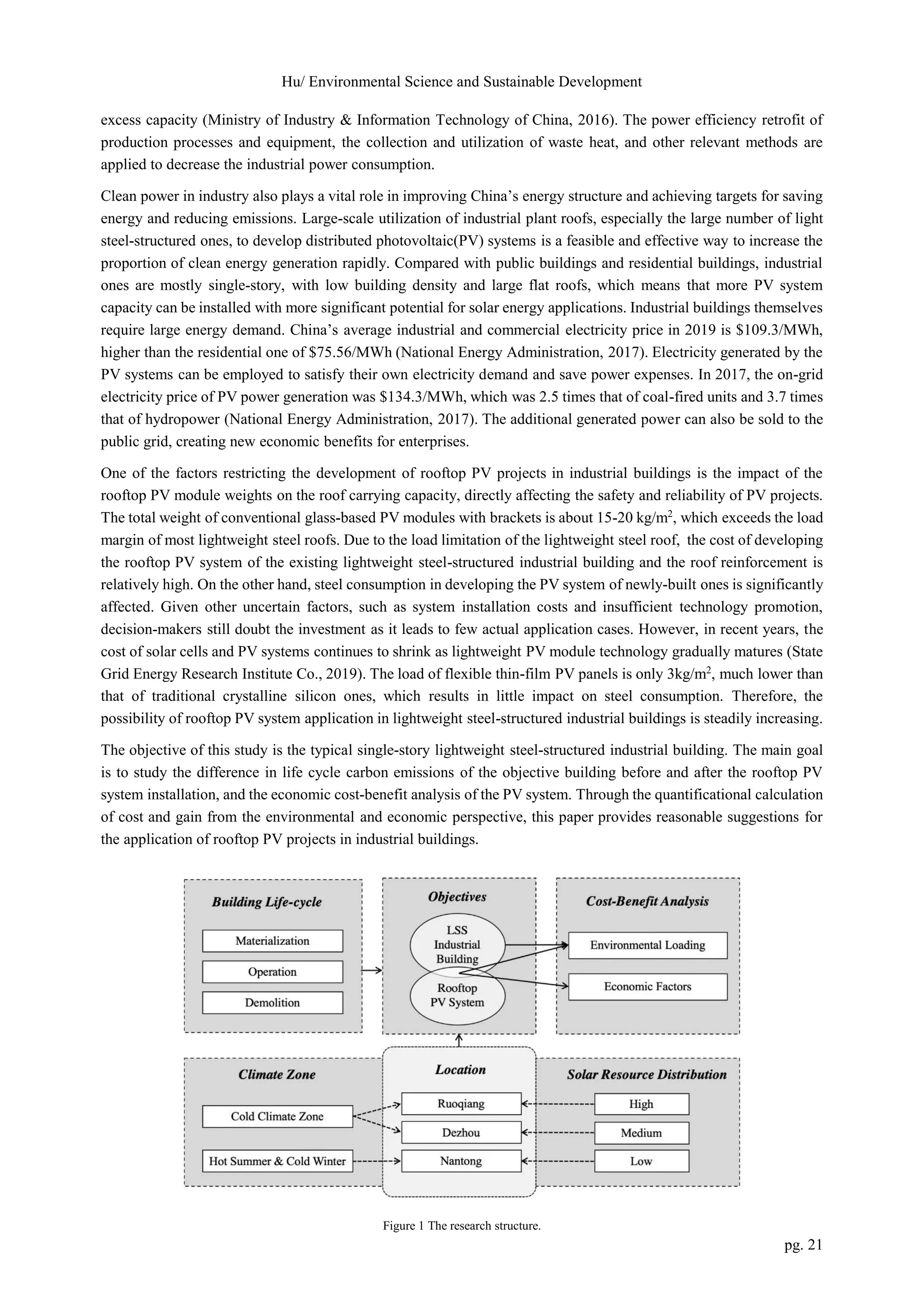 A Life-cycle Cost-benefit Analysis for Rooftop Photovoltaic Systems in Lightweight Steel ...